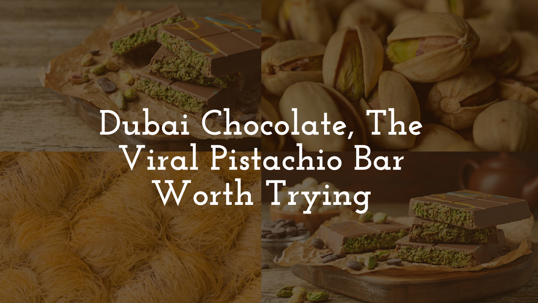 Dubai Chocolate, The Viral Pistachio Bar Worth Trying! – The Chocolate Shop