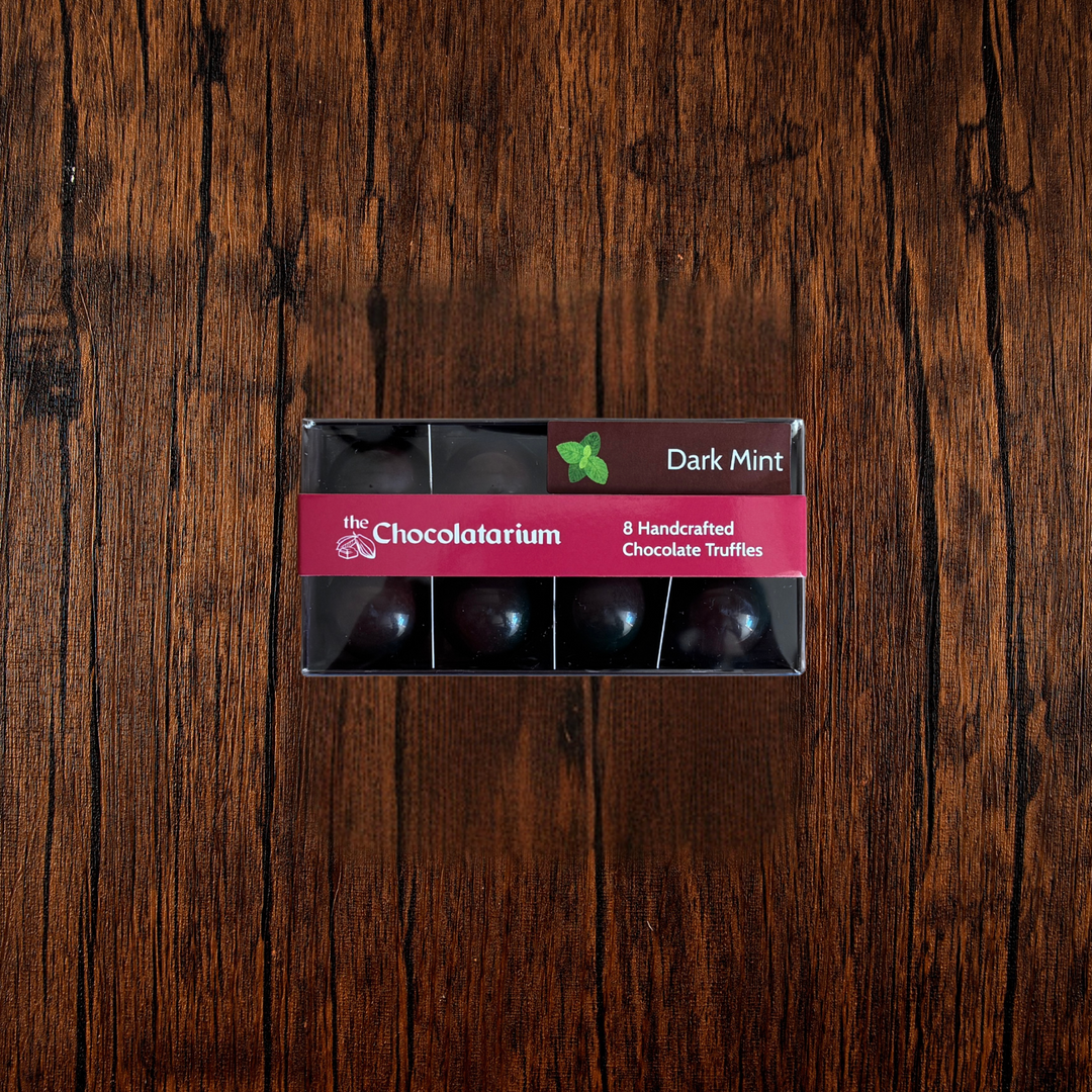 Chocolatarium | 8 Fresh Hand-crafted Dark Mint Truffles 116g – The ...